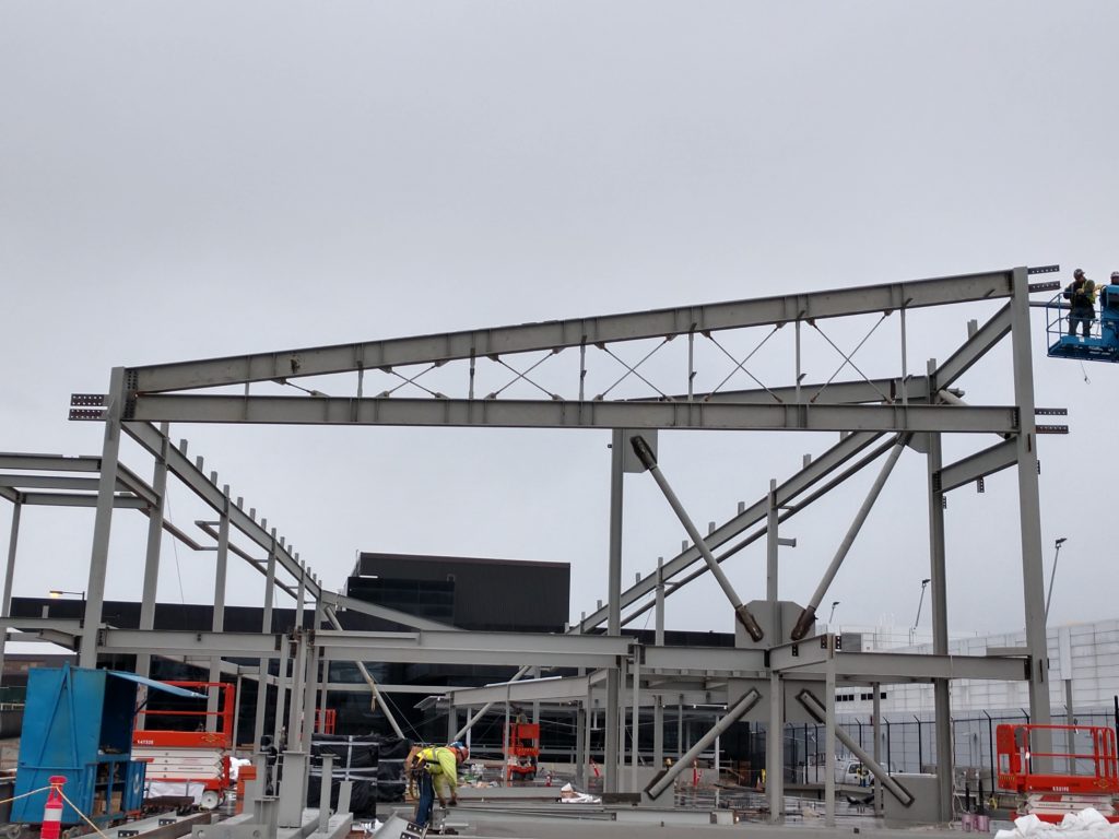Seatac Airport – Concourse D Hardstand Expansion « North Coast Erectors